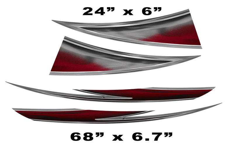 RV Trailer Hauler Camper Motor-home Large Decals/graphics - Etsy