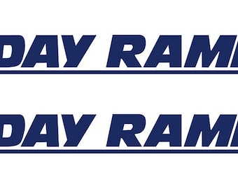 Holiday Rambler Decal - Etsy