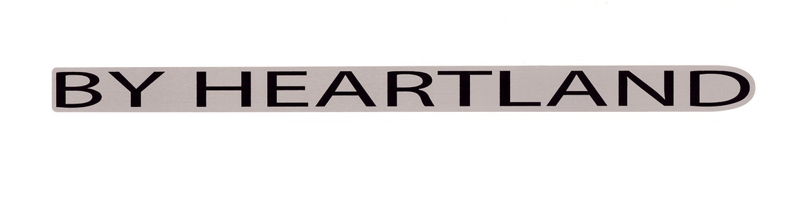 1 RV Trailer Camper Heartland Logo Decal Graphic H-24 - Etsy