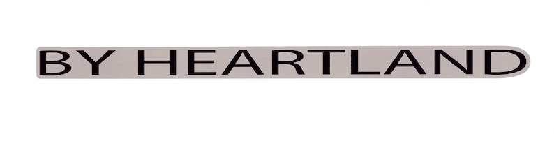 1 RV Trailer Camper Heartland Logo Decal Graphic -H-24 - Etsy
