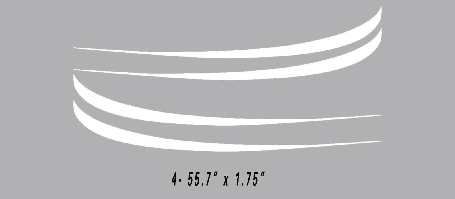 RV, Trailer Hauler, Camper, Motor-home Large Decals/graphics Kits 28-k ...
