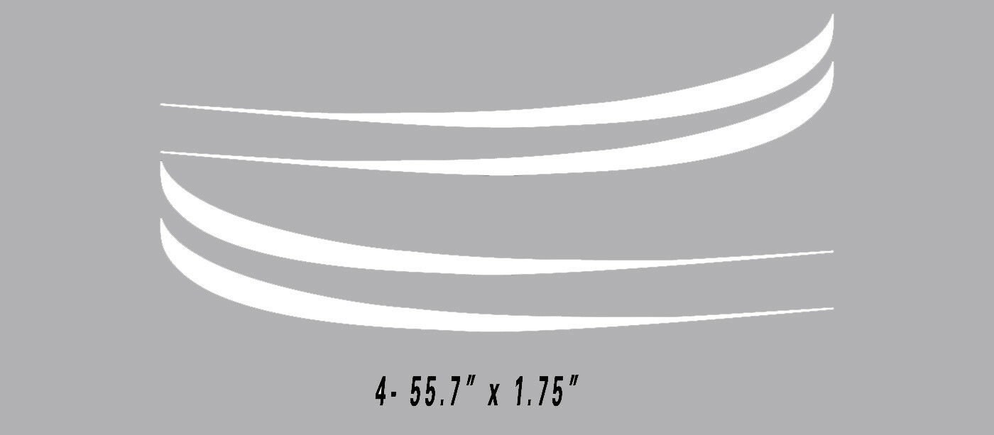 RV, Trailer Hauler, Camper, Motor-home Large Decals/graphics Kits 28-k ...