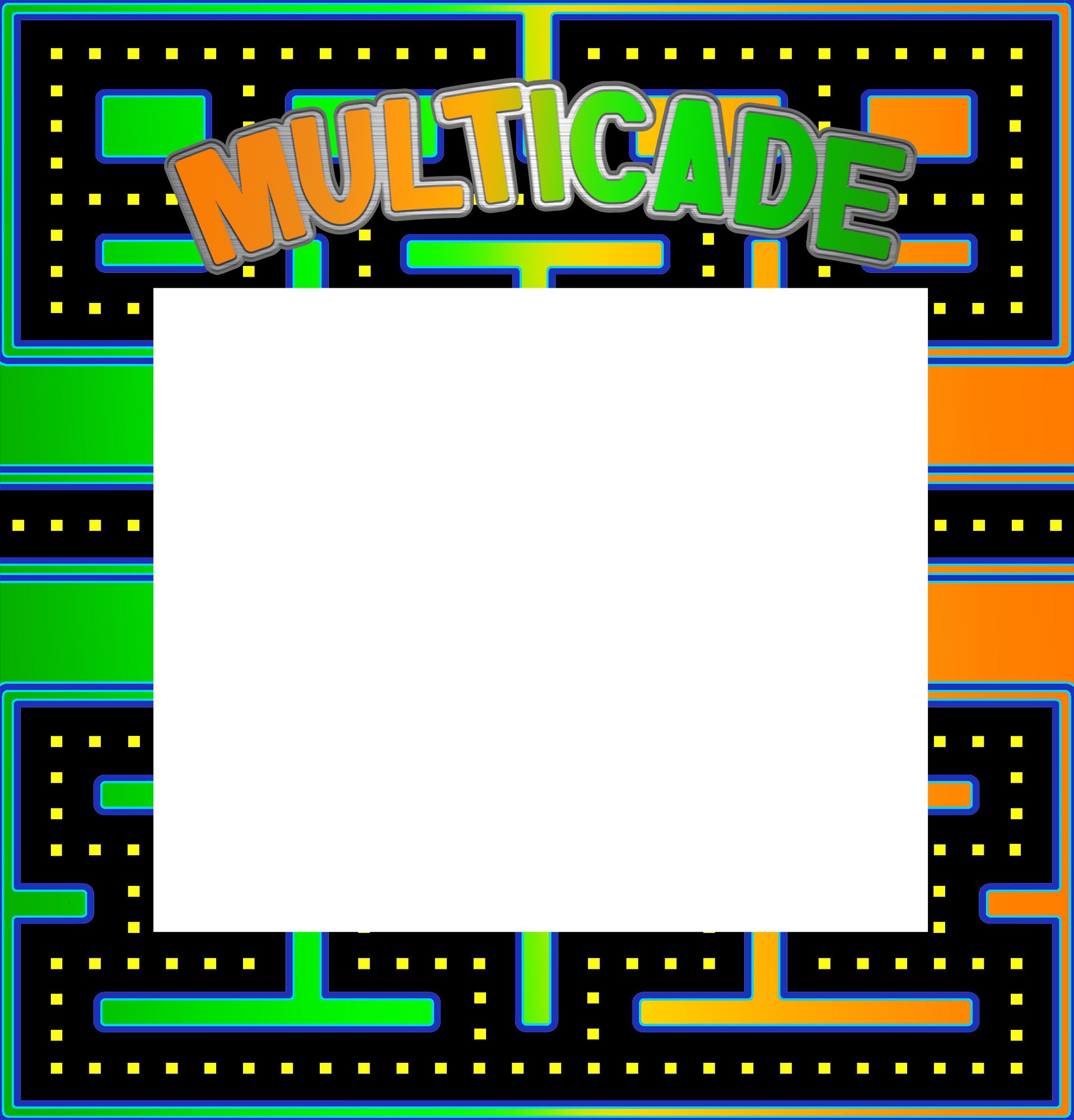 Multicade Arcade Monitor Bezel Sticker Decal - Etsy