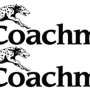 2 RV Trailer Coachmen Logo Graphics Decals 76-2 - Etsy