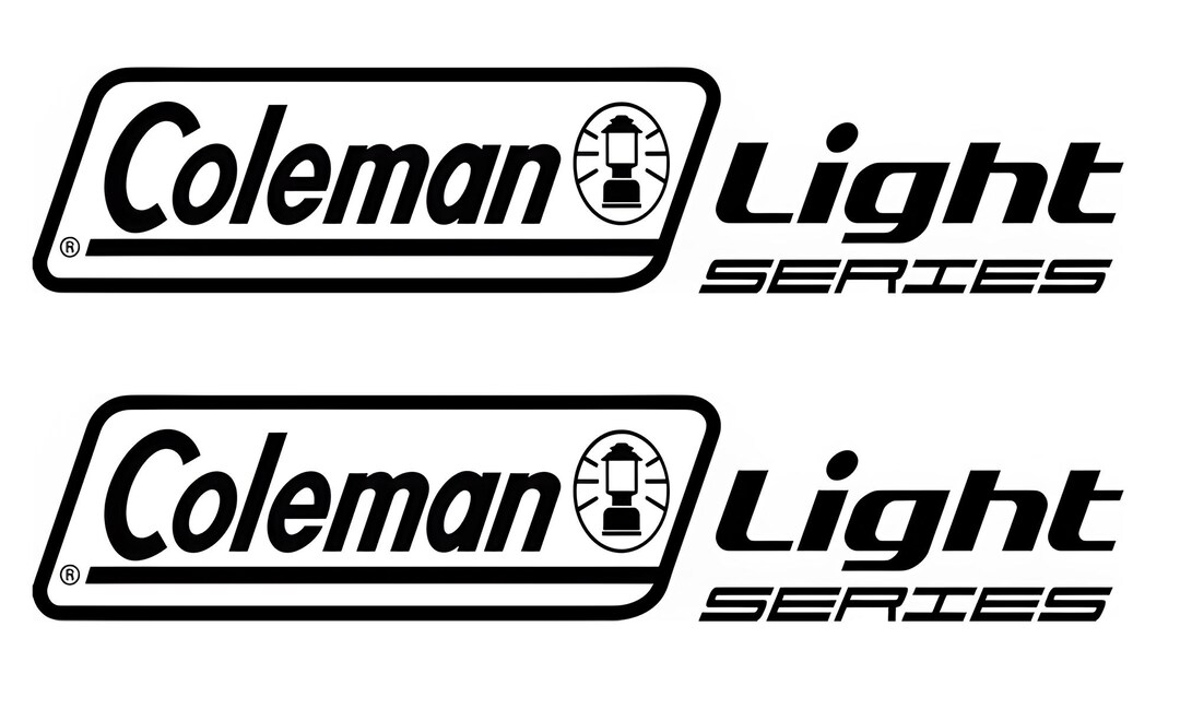 2 Rv Trailer Camper Coleman Light Series Logo Decals Graphics-3061 - Etsy