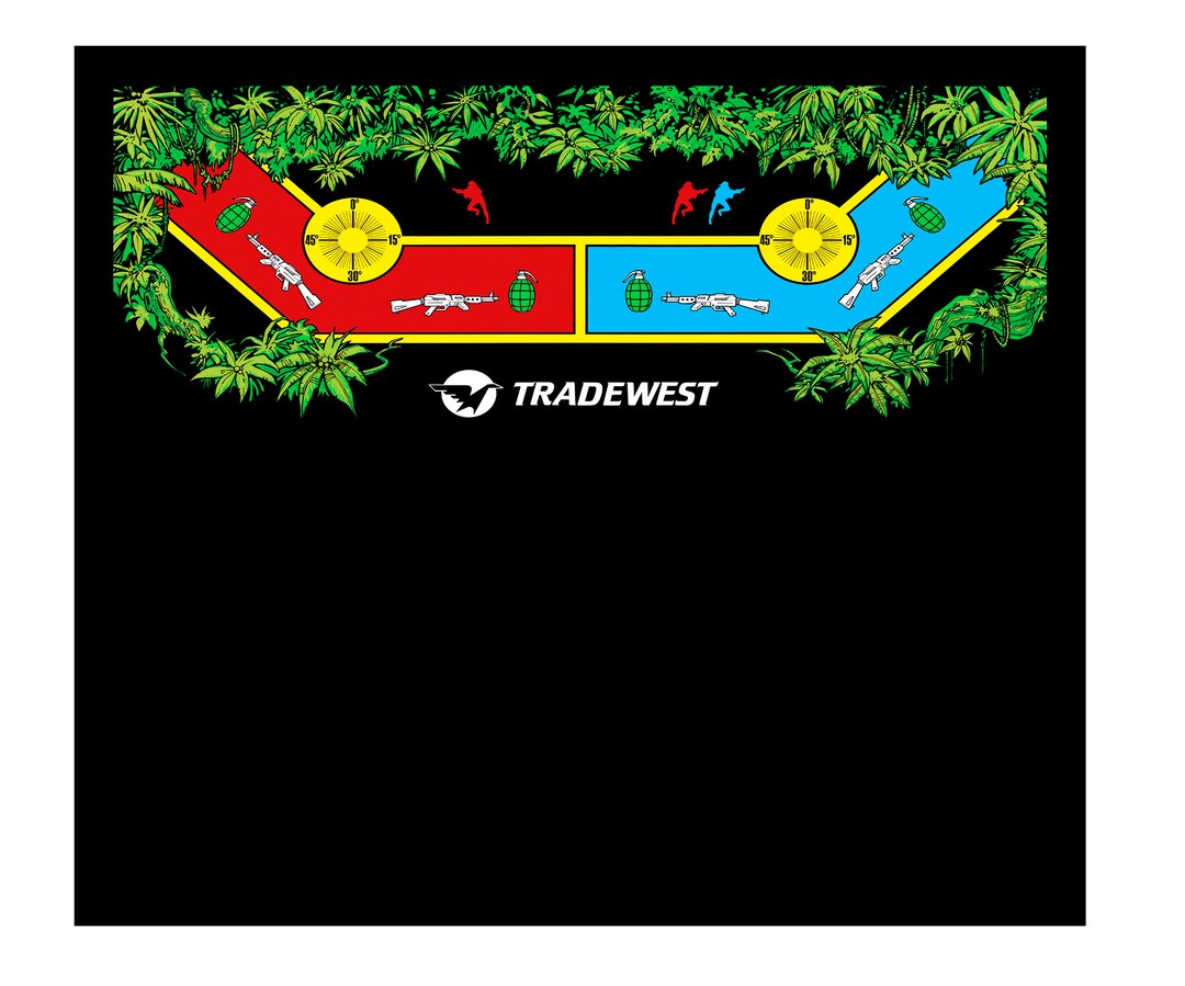 1 Custom Arcade Control Panel Overlay Graphic - Etsy