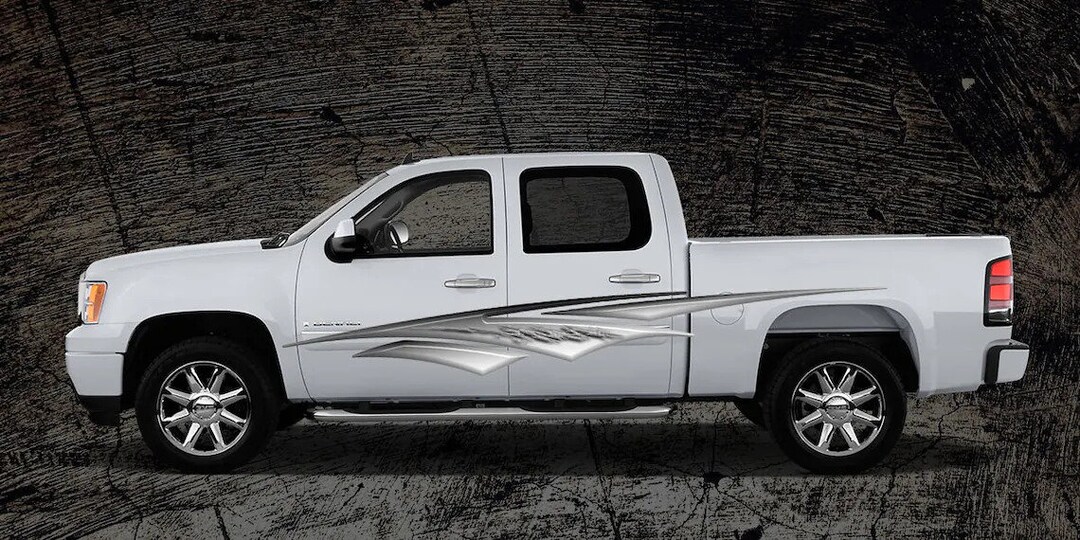 2 Car Truck Trailer Side Decals Graphics Stripes Vinyl #A1N - Etsy