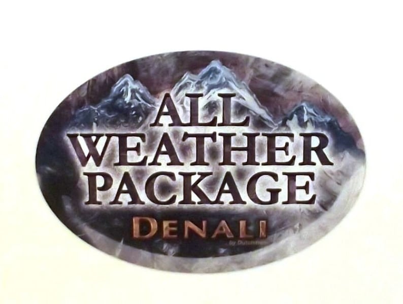 1 RV Trailer Motorcoach Dutchmen Denali Logo Decal Graphic -L-41 - Etsy
