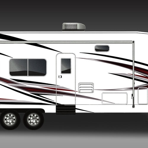 RV Trailer Camper Motorhome Large Vinyl Decals/graphics - Etsy