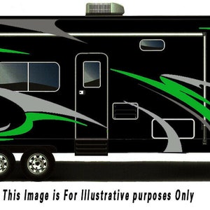 RV, Trailer Hauler, Camper, Motor-home Large Decals/graphics Kits 28-K ...