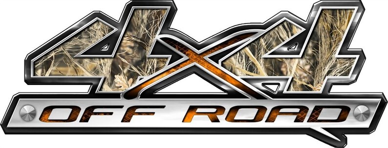 2 4x4 off Road Truck Camouflage Camo Truck Bed Decals - Etsy