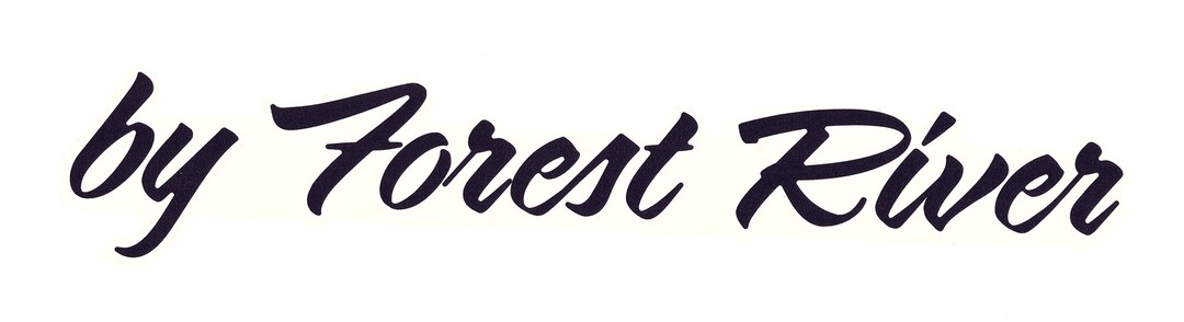 1 RV Trailer Camper Forest River Surveyor Logo Decal Graphic -H-19 - Etsy