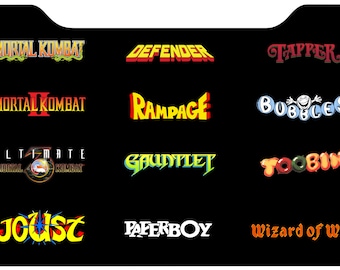 Custom Arcade 1up Cabinet Riser Graphic Decal Sticker - Etsy