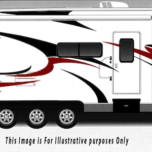 RV, Trailer Hauler, Camper, Motor-home Large Decals/graphics Kits 30-k ...