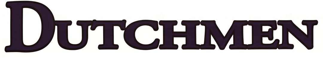 1 RV Trailer Camper Dutchmen Logo Graphic Decal -23 - Etsy