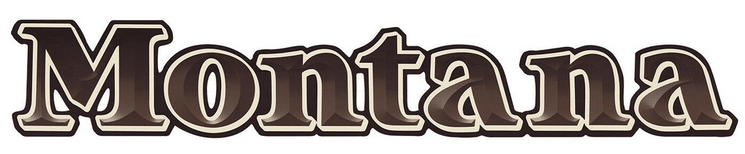 1 RV Trailer Keystone Montana Logo Graphic Decal-981 - Etsy