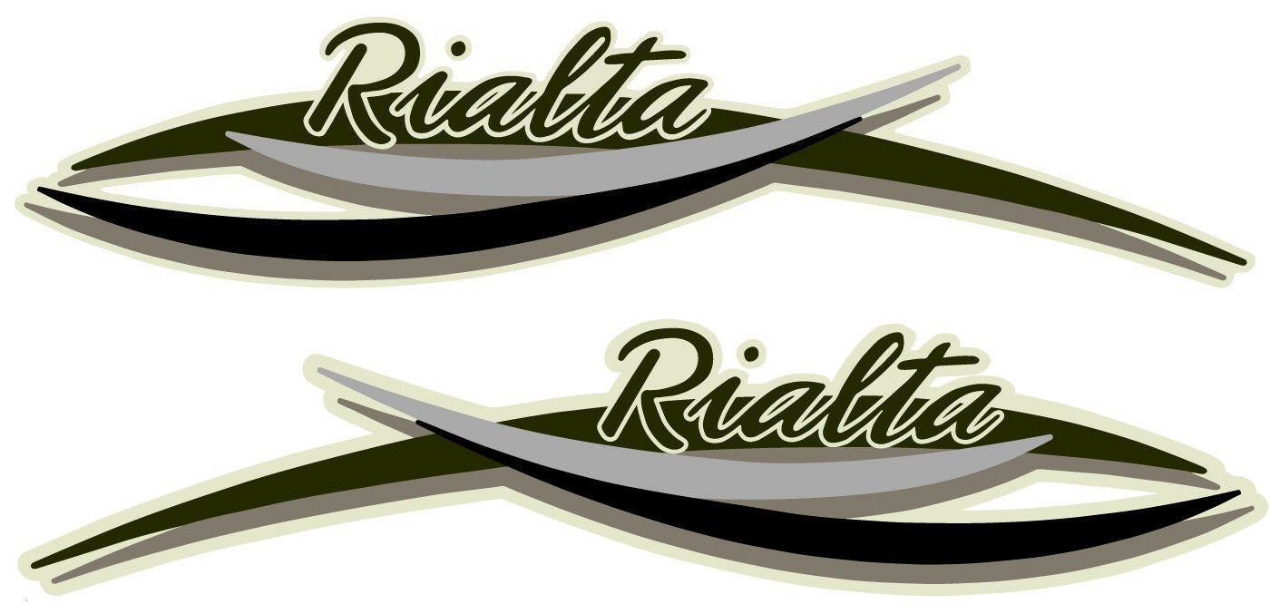 2 RV Winnebago Rialta Graphic Decal - 835-2 - Etsy