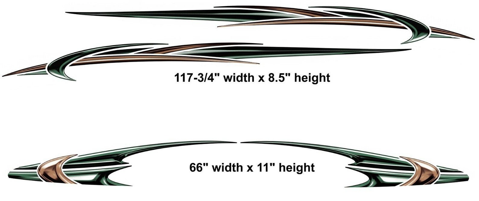 RV Trailer Camper Motorhome Large Vinyl Decals/graphics | Etsy