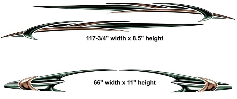 RV Trailer Camper Motorhome Large Vinyl Decals/graphics | Etsy