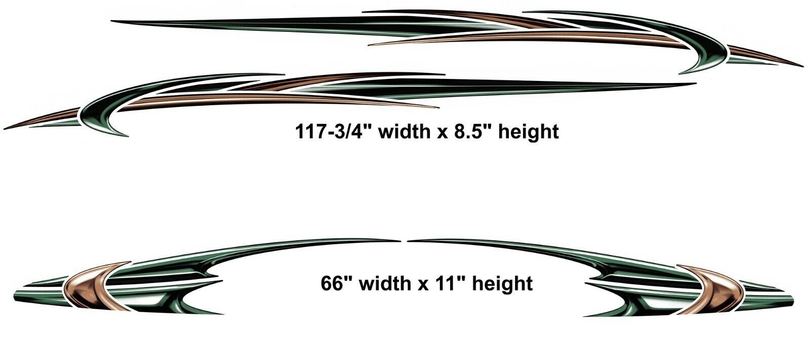 RV Trailer Camper Motorhome Large Vinyl Decals/graphics - Etsy