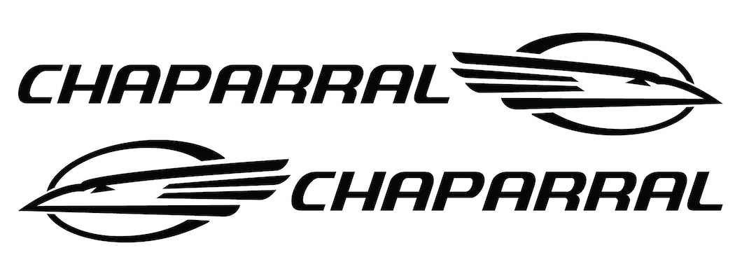2 Chaparral Boat Trailer Logo Graphics Decals - 45-2 - Etsy