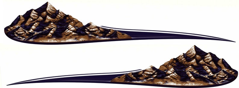 2 Rv Trailer KEYSTONE MONTANA SIDE Graphic Decals 35 - Etsy