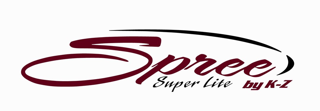 1 RV Trailer Camper Spree by KZ Super Lite Logo Decal Graphic -3076 - Etsy