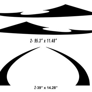 RV, Trailer Hauler, Camper, Motor-home Large Decals/graphics Kits 30-k ...