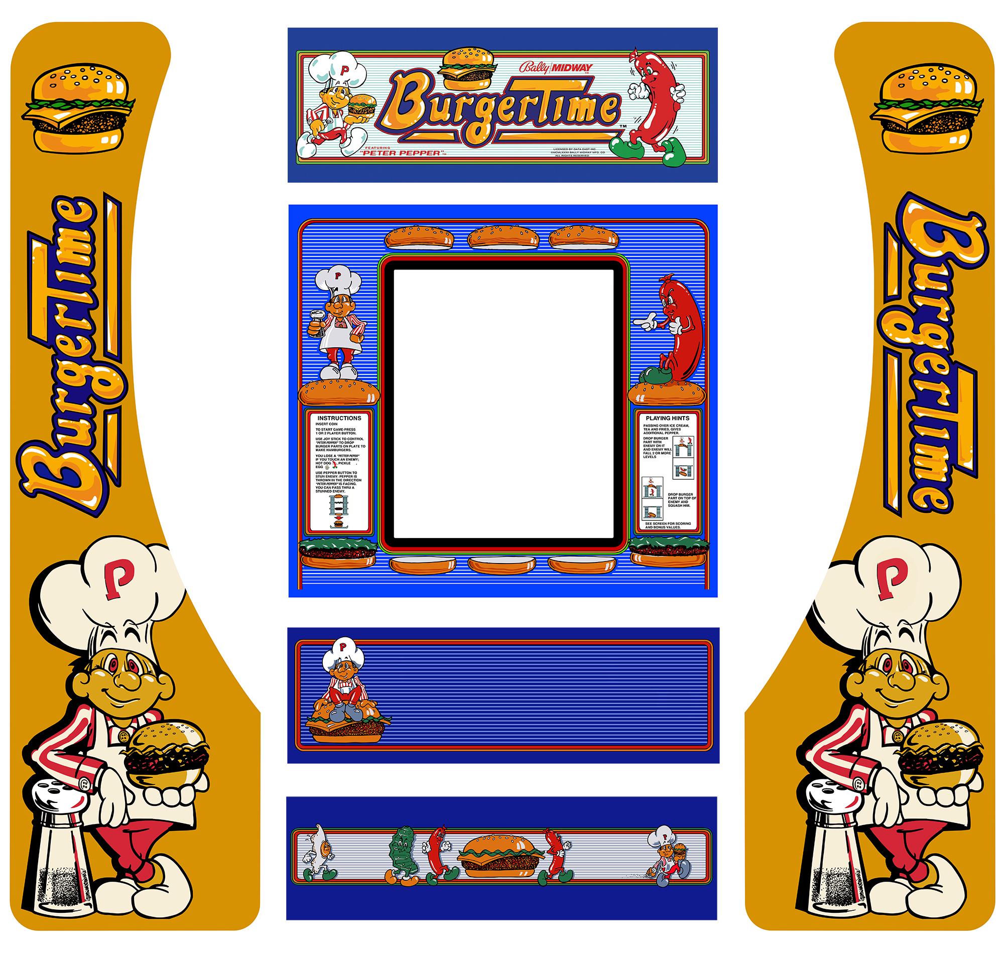 Arcade 1up Partycade Decal Graphics Sticker Kit - Etsy