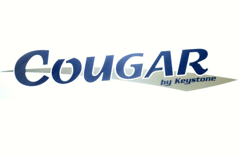 1 RV Trailer Keystone Cougar Logo Decal Graphic-1922 - Etsy