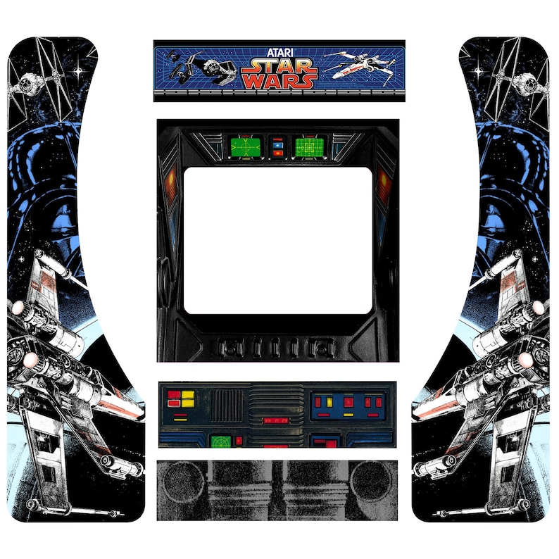 Arcade 1up Partycade Decal Graphics Sticker Kit - Etsy