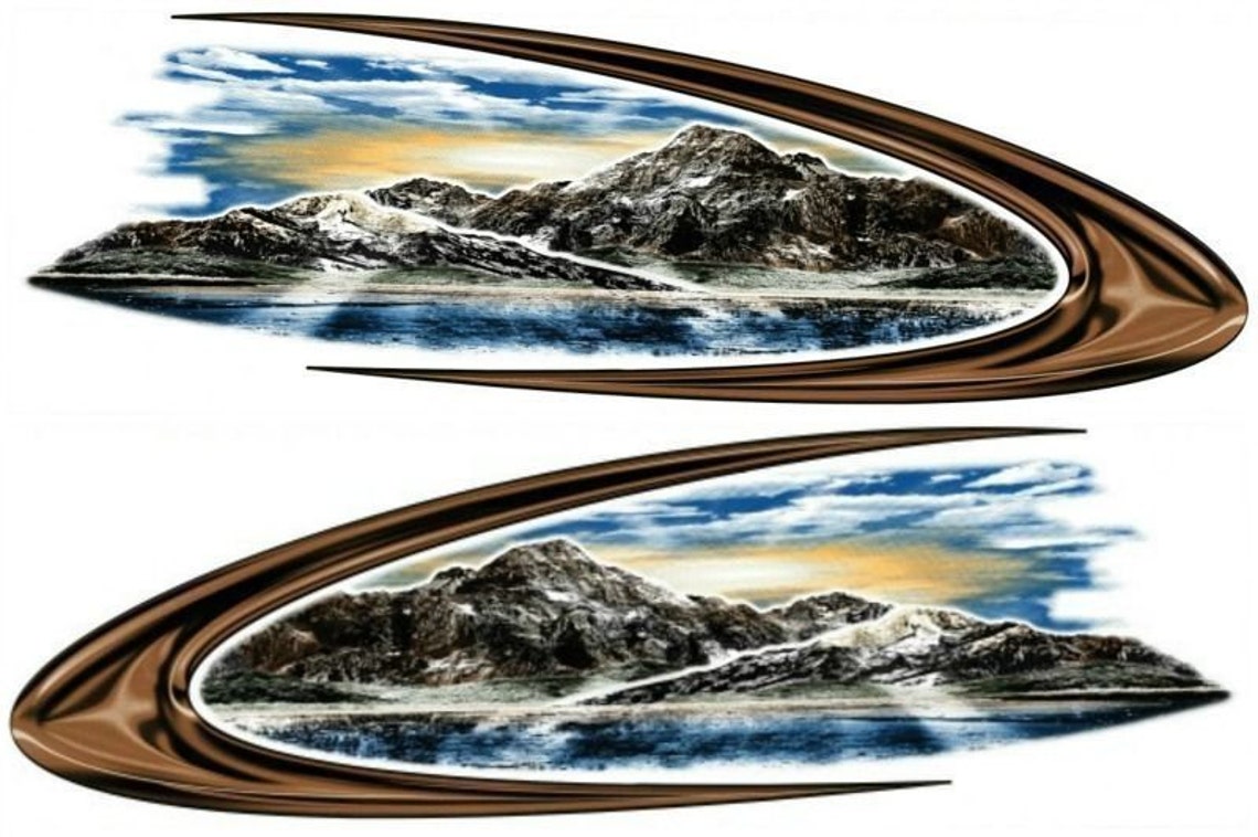 RV, Trailer, Camper, Motorhome Large Vinyl Decals/graphics Kit-k-0005 ...