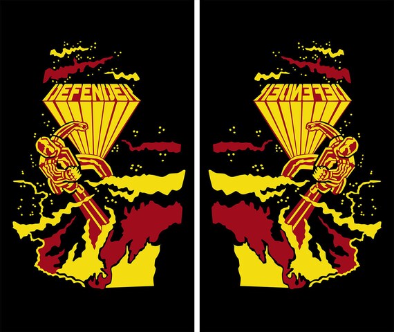 Defender Side Art Panels Cabinet Graphics Stickers | Etsy