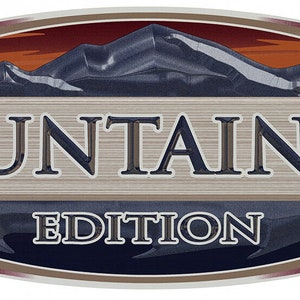 1 RV Trailer Montana Mountaineer Edition Logo Decal Graphic -2037-2 - Etsy