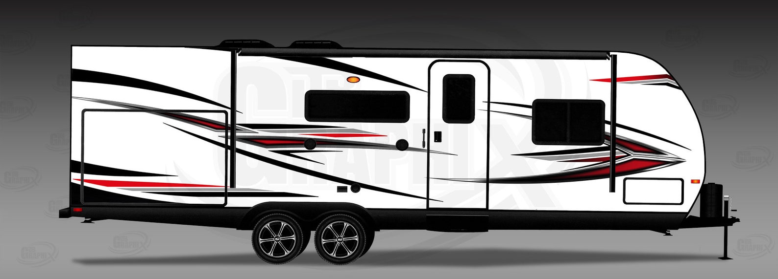 RV Trailer Camper Motorhome Large Vinyl Decals/graphics | Etsy