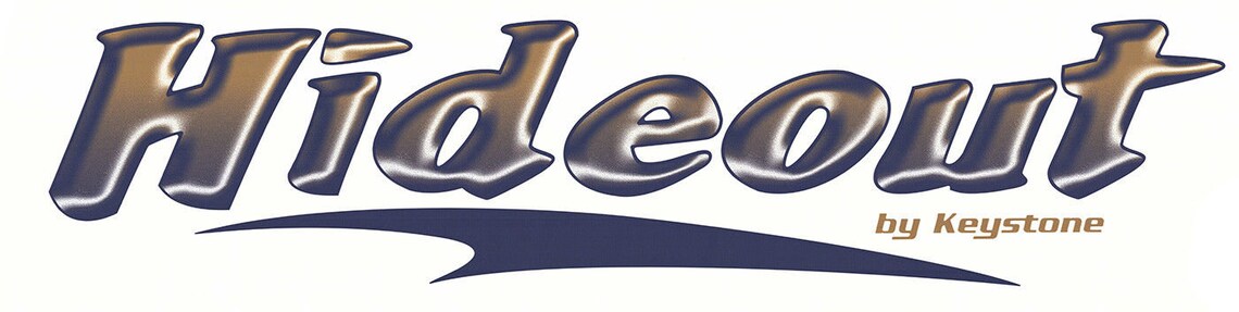 1 Rv Trailer KEYSTONE HIDEOUT LOGO Graphic Decal 1611 | Etsy