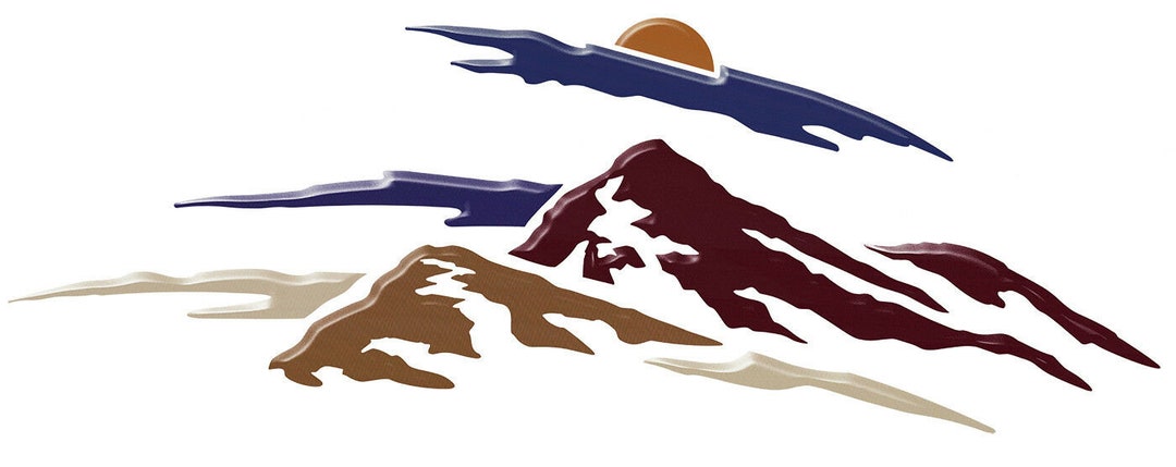 1 RV Trailer Camper Keystone Springdale Mountain Decal Graphic -50-2 - Etsy
