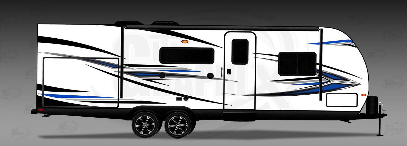 RV Trailer Camper Motorhome Large Vinyl Decals/graphics | Etsy