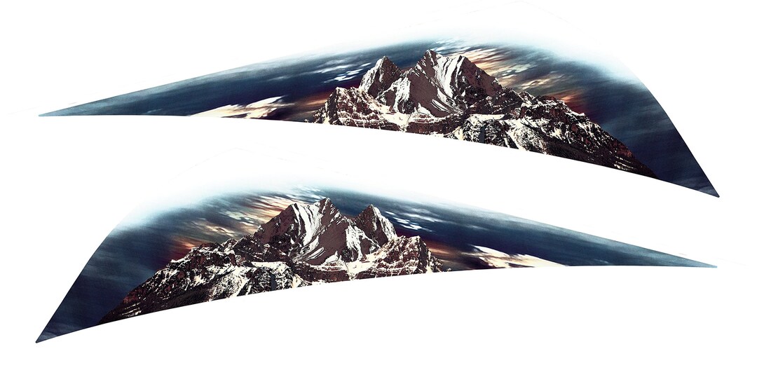 2 Rv Camper Keystone Alpine Graphics Decals-2323 - Etsy