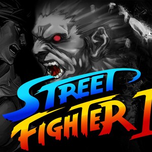 Street Fighter 2 Arcade Marquee for Reproduction Header/backlit Sign - Etsy
