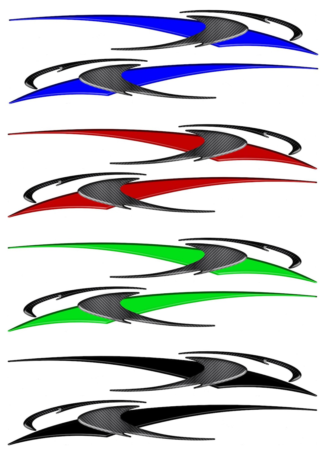 2 RV Trailer Truck Boat Accent Stripe Decals Graphics 32" X 5" Color ...