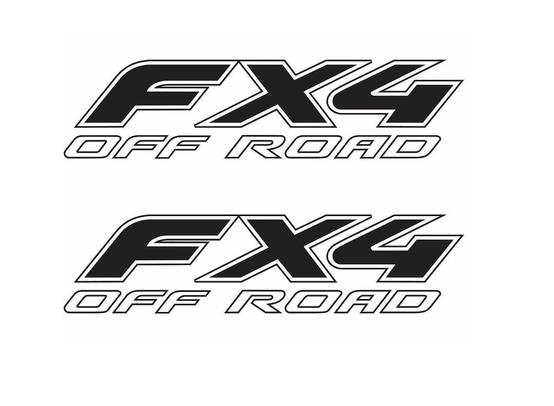 Pair 4x4 FX4 Bed Decals Stickers Ford Truck-t-4 - Etsy