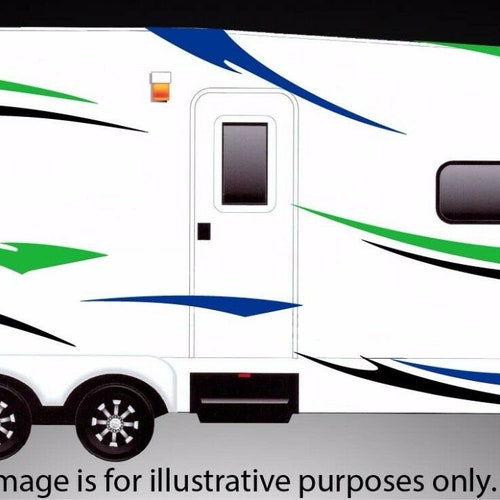 Custom RV Trailer Hauler Camper Motor-home Large - Etsy