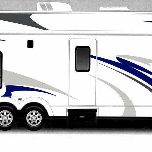 RV Trailer Camper Motorhome Large Vinyl Decals/graphics - Etsy