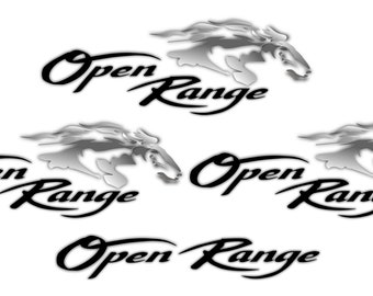 Open Range Rv Decal - Etsy