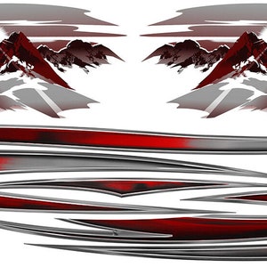 RV, Trailer Hauler, Camper, Motor-home Large Decals/graphics Kits-k ...