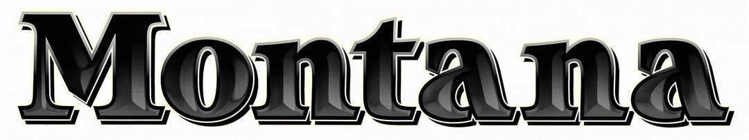 1 RV Trailer Keystone Montana Logo Decal Graphic -661 - Etsy