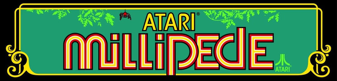 Atari Millipede Arcade Marquee for Reproduction Header/backlit Sign - Etsy