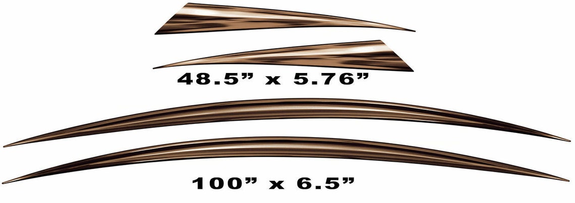 RV Trailer Camper Motorhome Large Vinyl Decals/graphics | Etsy