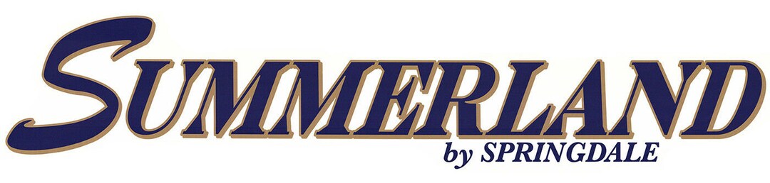 1 RV Trailer Springdale Summerland Graphic Decal -1890 - Etsy